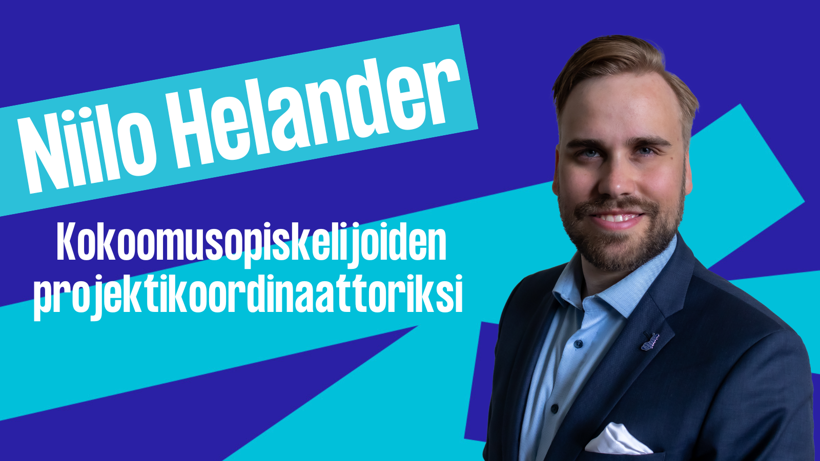 Niilo Helander Kokoomusopiskelijoiden projektisuunnittelijaksi ...